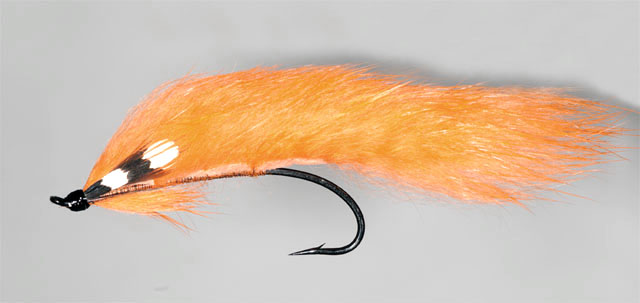 European Fly Angler - fly box Orange knight